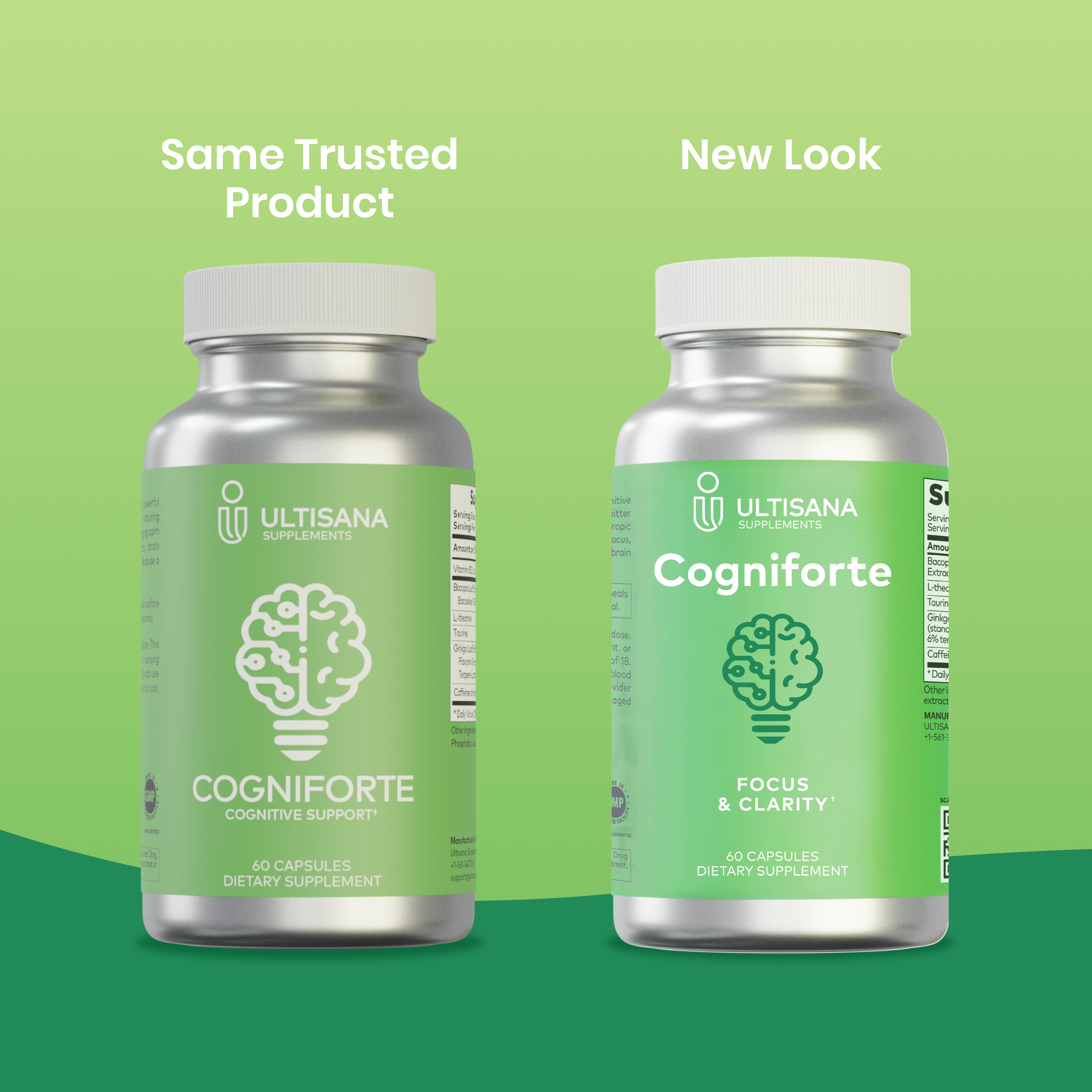 Cogniforte - Improve Memory & Focus | Ultisana Supplements