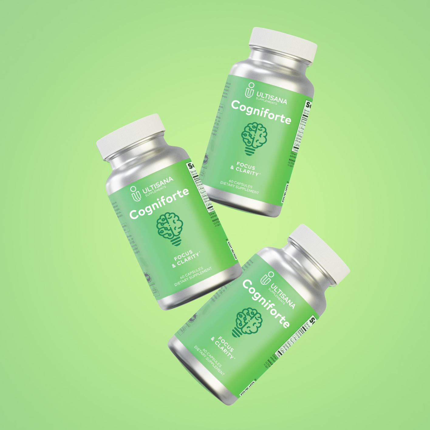 Cogniforte - Improve Memory & Focus | Ultisana Supplements
